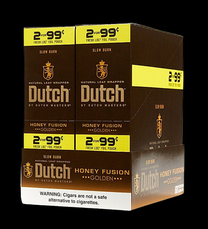 Dutch Masters Cigarillos Honey Fusion ("Golden")